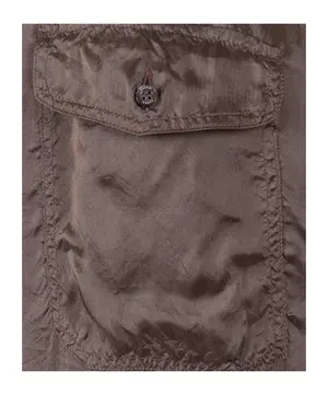 Aspesi Short Sleeve Shirt With Patch Pockets