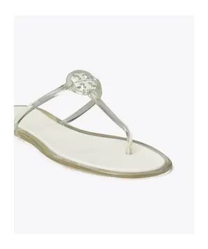 Tory Burch Mini Miller Jelly Thong Sandals - Transparent/silver