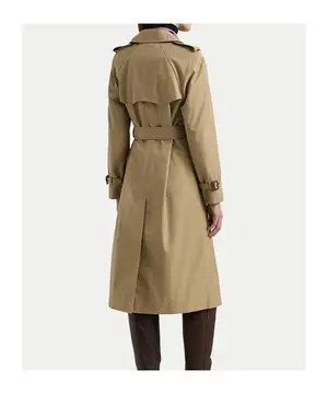 Ralph Lauren Double Breasted Belted Trench Coat