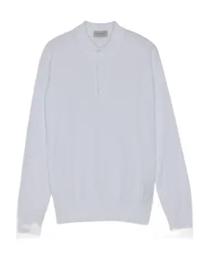 John Smedley Bradwell Long-sleeve Polo Shirt