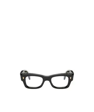 CUTLER  GROSS Cutler & Gross Rectangle Eyeglasses - Black