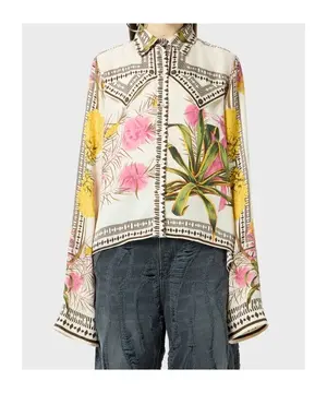 Blumarine Printed Pattern Shirt