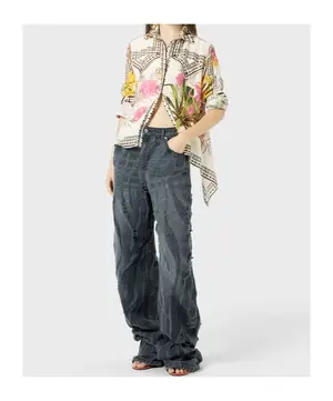 Blumarine Printed Pattern Shirt