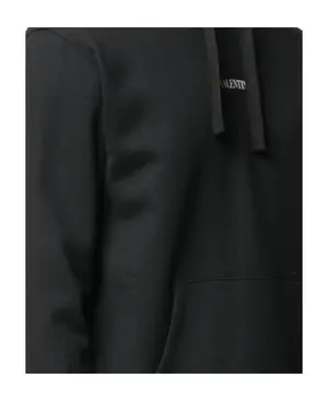Valentino Garavani Logo Print Drawstring Hoodie