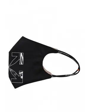 Off-White Caravaggio Arrow Printed Face Mask