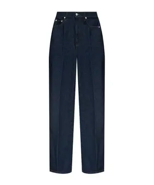 Officine Générale Romy Wide-leg Jeans - Black