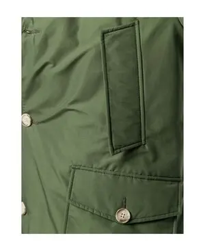 Woolrich Hooded Down Jacket - Green