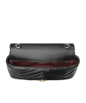 Gucci Gg Marmont Mini Shoulder Bag - Black