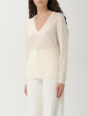 Max Mara V-neck Long-sleeve Top