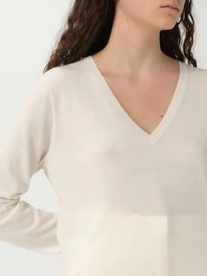 Max Mara V-neck Long-sleeve Top
