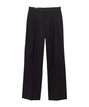 Casablanca Tailoring Pleated Trousers - Black