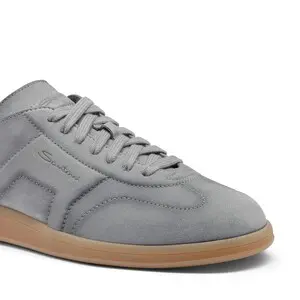 Santoni Suede Sneakers - Gray
