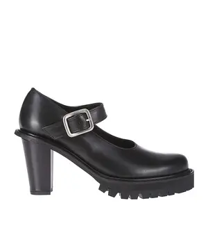Comme Des Garcons Buckled Pumps