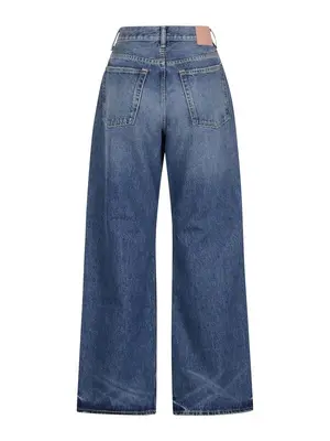 Acne Studios Distressed Wide-leg Jeans