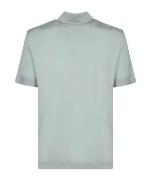 TOM FORD Logo-embroidered Fine Knit Polo Shirt