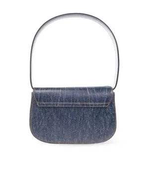 DIESEL® 1dr Denim Shoulder Bag - Blue