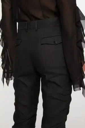 Acne Studios Mid-waist Flared Trousers