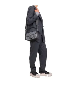 Seventy Mid-rise Elasticated Waistband Cigarette Cut Trousers