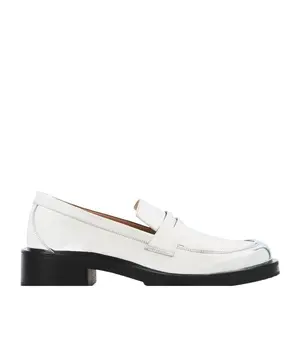 STUART WEITZMAN Palmer Bold Loafers - Silver