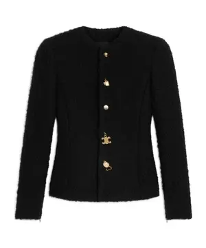 Women's Black Wool Jackets
