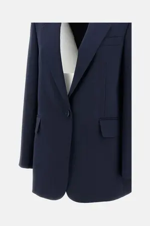 Max Mara Flap-pockets Blazer - Black