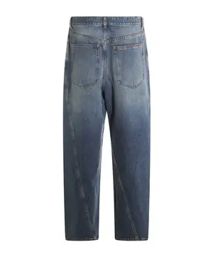 Alaïa Twisted Seam Straight Leg Jeans