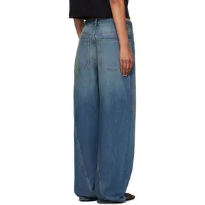 Alaïa Twisted Seam Straight Leg Jeans