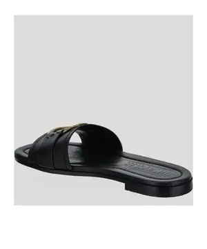 Moncler Bell Slip-on Slides With Logo Detail