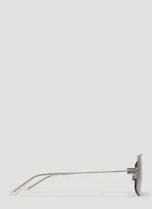 Bottega Veneta Metal Aviator Frame Sunglasses