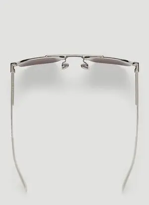 Bottega Veneta Metal Aviator Frame Sunglasses