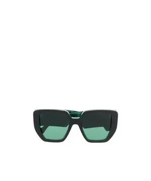 Gucci Oversized Square Frame Sunglasses - Black