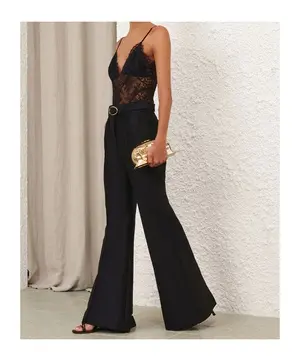 Zimmermann Lace Jumpsuit With Adjustable Straps
