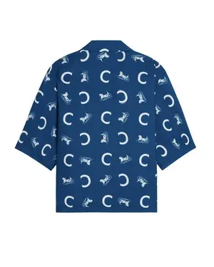 Celine Scout Shirt In Silk Twill - No