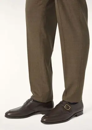 Loro Piana Sergio Derby Buckled Shoes