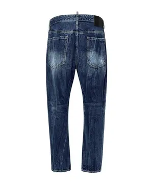 Dsquared2 Icon Printed Straight-leg Jeans
