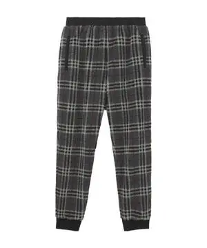 Burberry Checked Fleece Track Pants