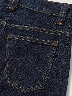 Khaite Dane High Waisted Wide-leg Jeans