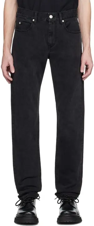 Isabel Marant Étoile Skinny Cut Jeans With Logo Detail