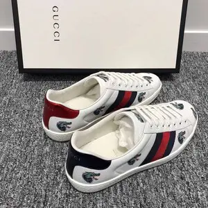 Gucci Ace Wolf Printed Skate Sneakers