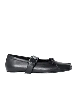 ANN DEMEULEMEESTER Zoey Ballet Flats - Black