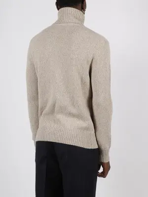 AMI Paris De Coeur Roll Neck Knitted Jumper