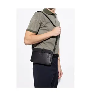 Emporio Armani Eagle Plate Mini Camera Bag