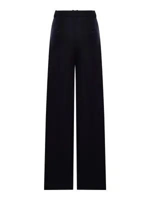 Saint Laurent High Waist Wide Leg Trousers