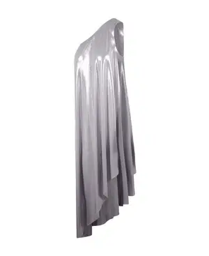 Norma Kamali One-shoulder Asymmetric Tunic