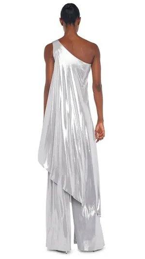Norma Kamali One-shoulder Asymmetric Tunic