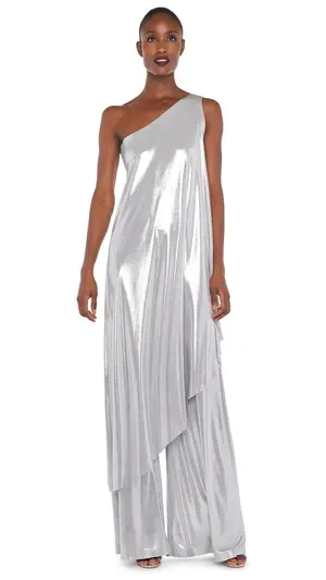 Norma Kamali One-shoulder Asymmetric Tunic