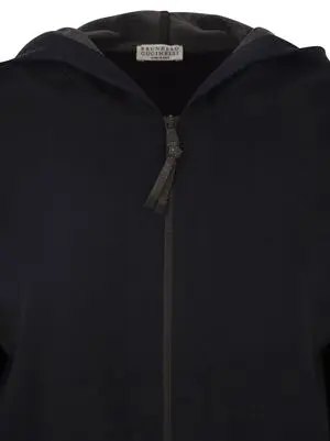 Brunello Cucinelli Zip-up Hoodie - Dark