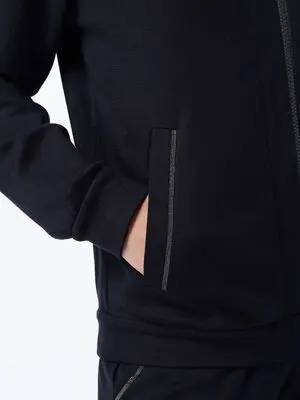 Brunello Cucinelli Zip-up Hoodie - Dark