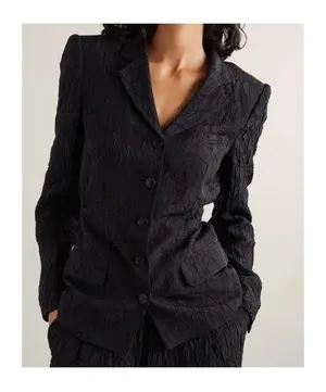 Dries Van Noten Single-breasted Blazer - Black
