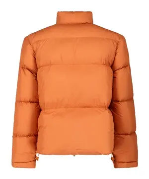 K-WAY Short Puffer Jacket With High Collar